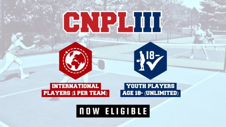 Canadian National Pickleball League – Where Pickleball Champions Are Made